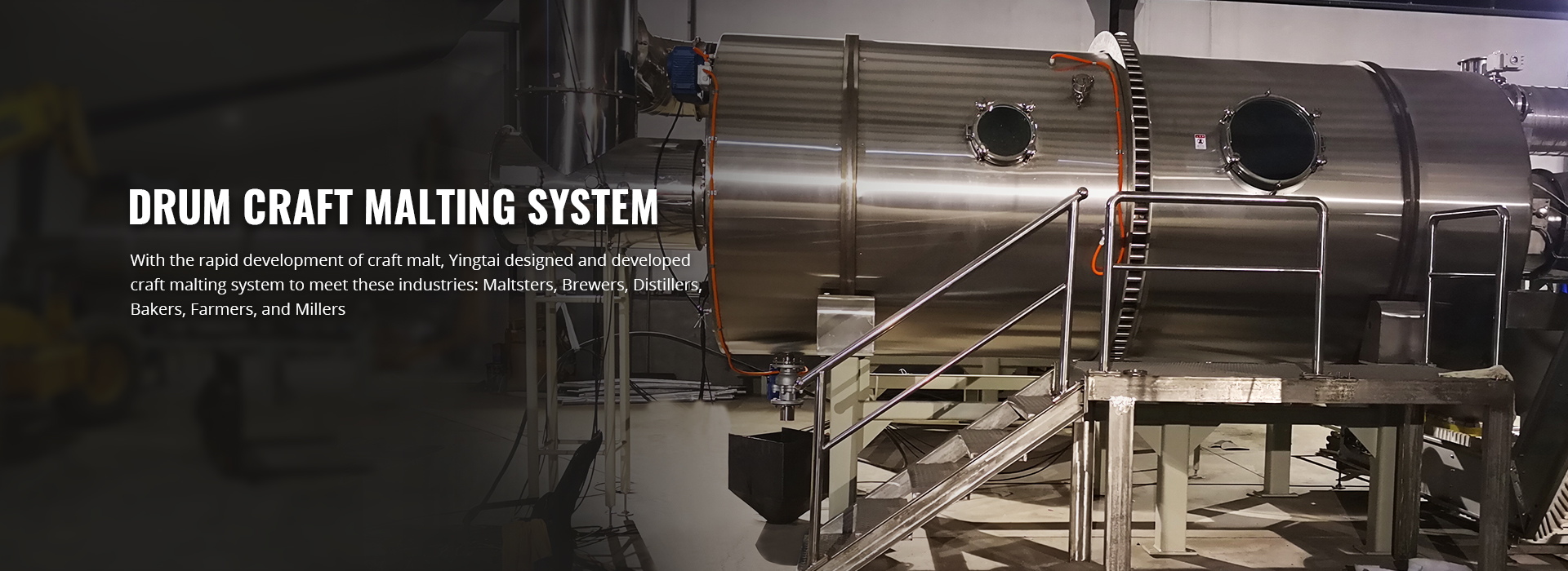 Micro Malting|Tank Malting|Drum Malting – Laizhou Yingtai Machinery Co ...